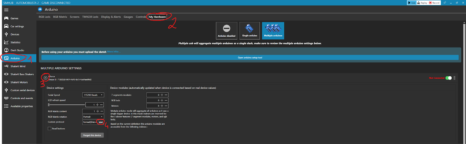 Smart Control Box for Simhub - Lebois Racing
